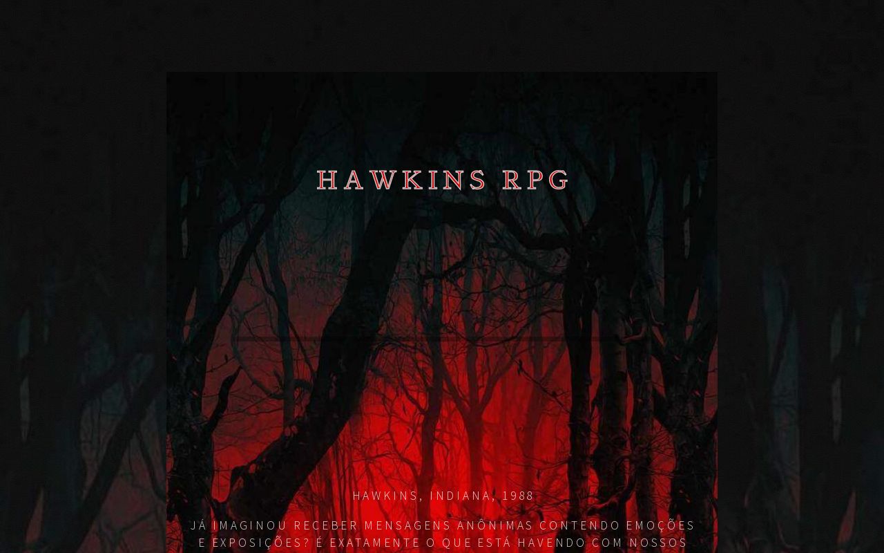 HAWKINS RPG